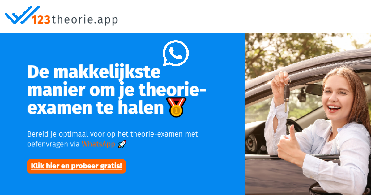 123theorie.app | De makkelijkste manier om je theorie-examen te halen